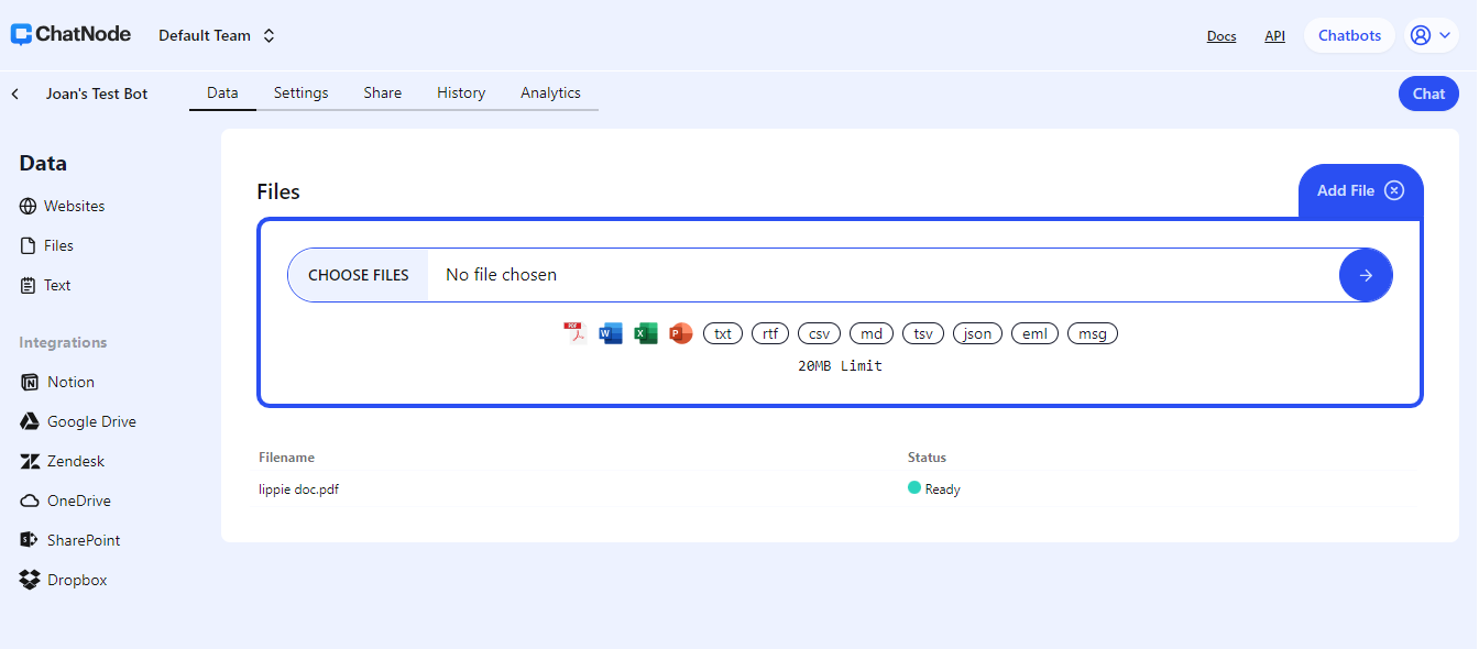 How to Set Up Your First Chatbot – ChatNode